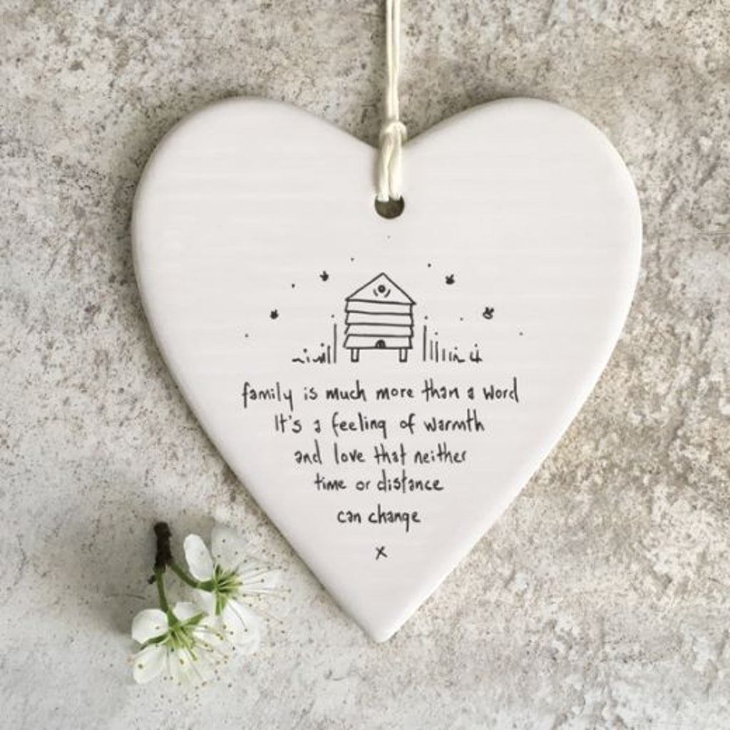 Hanging Dec: Porcelain Bee Hive Family More than Word Feeling - White ...